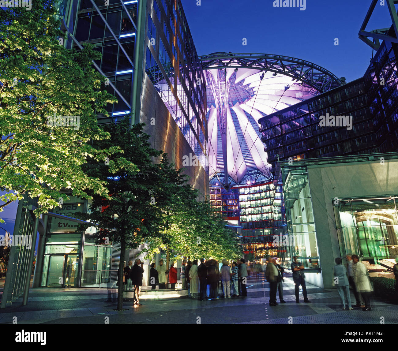 Sony Centre, Potsdamer Platz, Berlin, Germany Stock Photo - Alamy