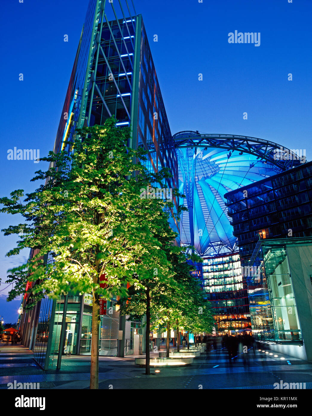 Sony Centre, Potsdamer Platz, Berlin, Germany Stock Photo - Alamy