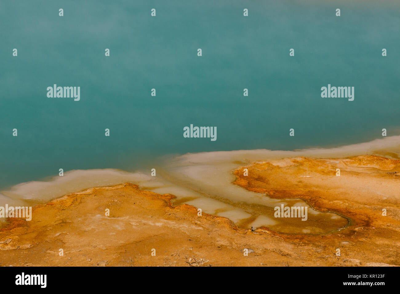 Wall Pool, Yellowstone National Park, Wyoming, USA Stock Photo - Alamy