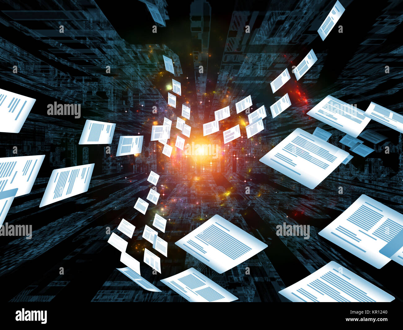 Realms of Paperwork Stock Photo - Alamy
