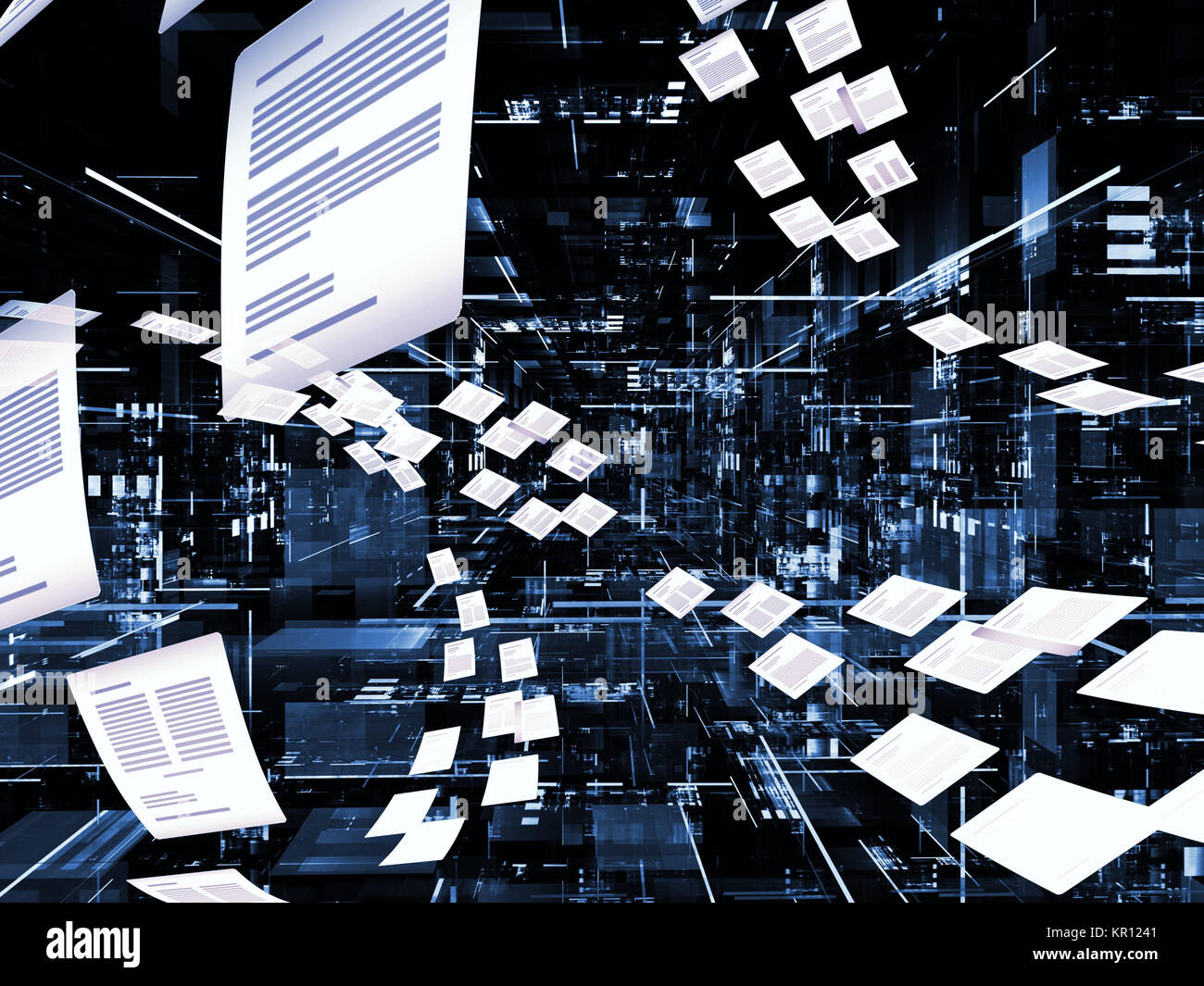 Realms of Paperwork Stock Photo - Alamy
