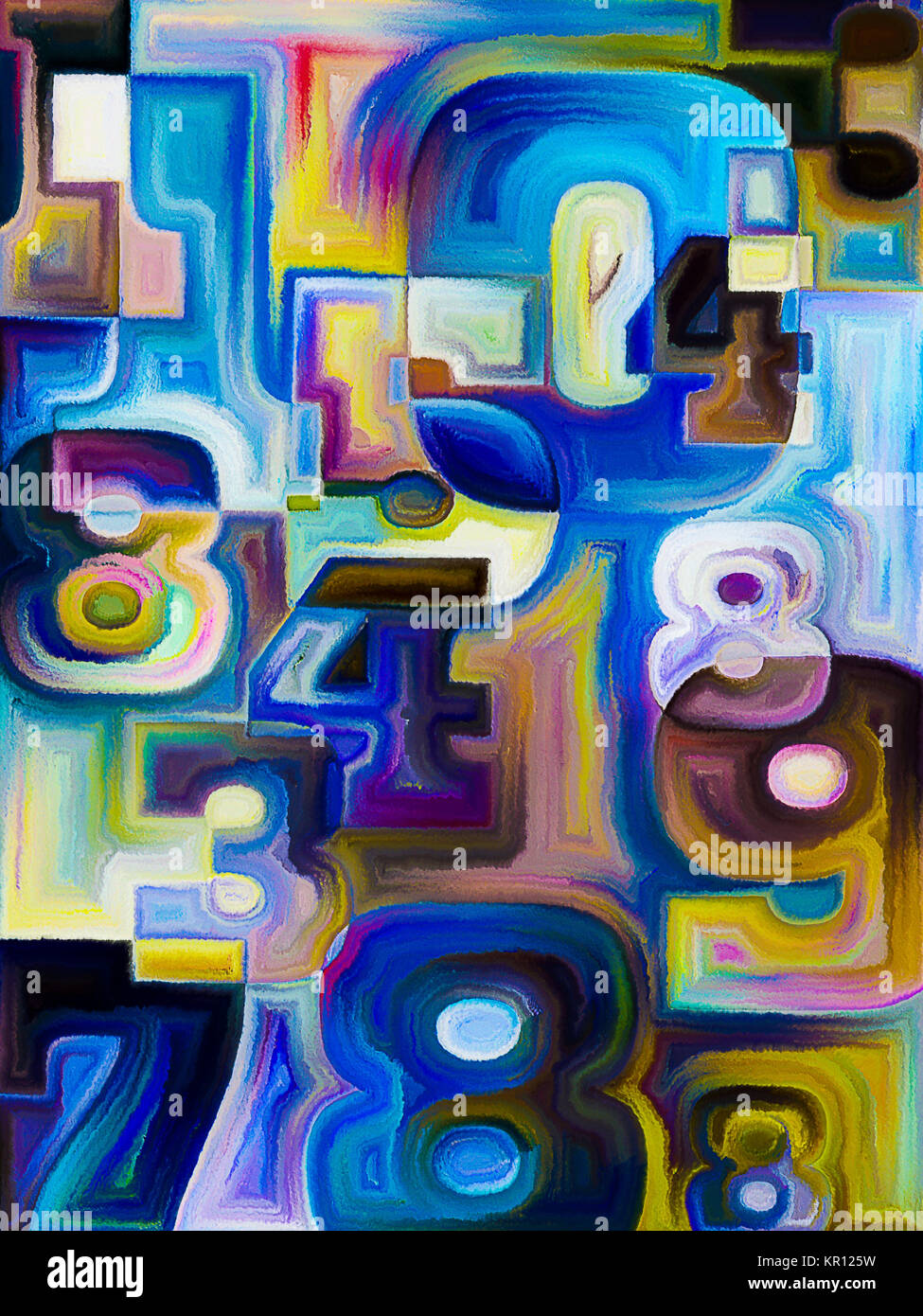 Calculation art composition model hi-res stock photography and images ...