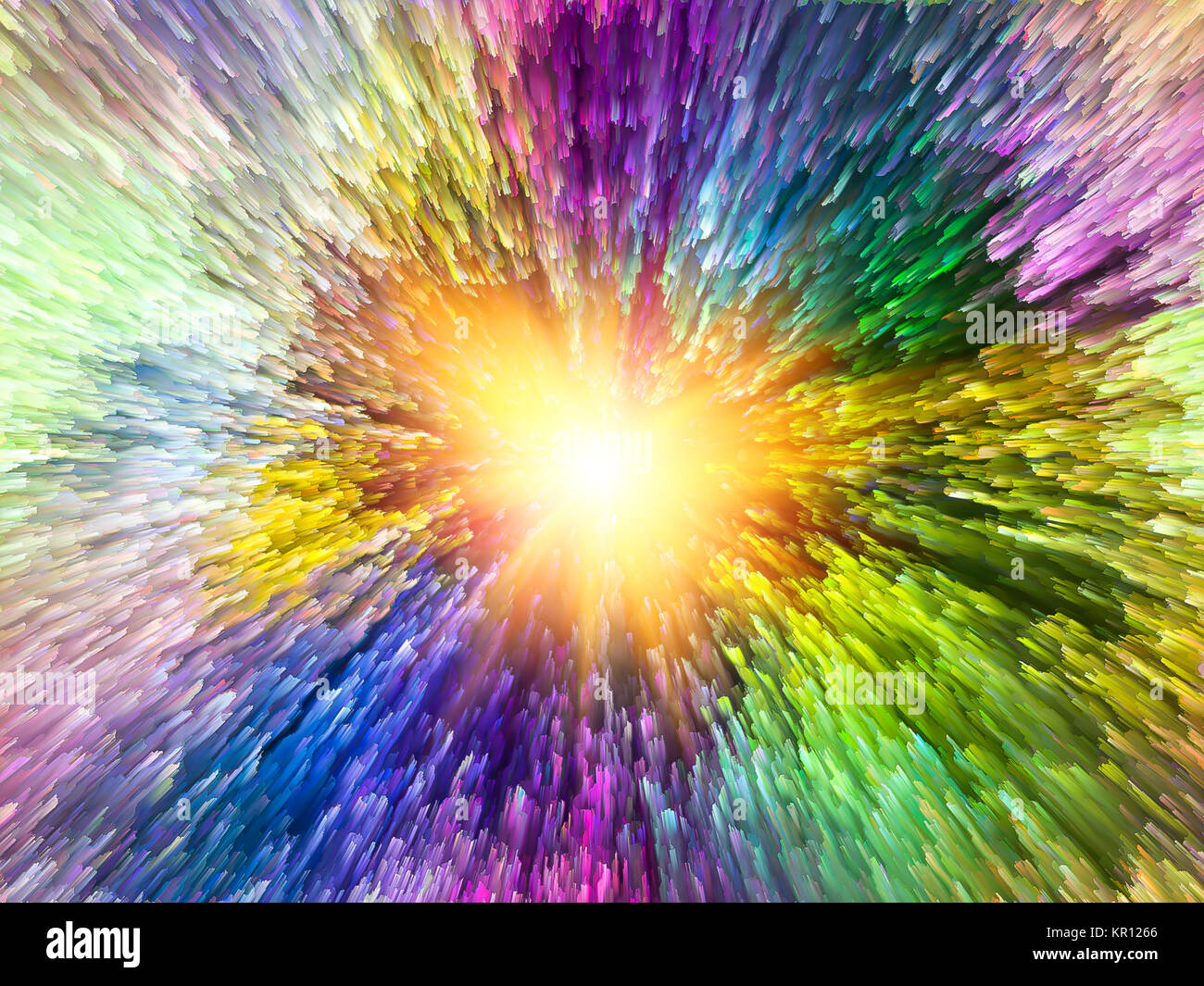 Burst Of Colors Stock Photo - Alamy