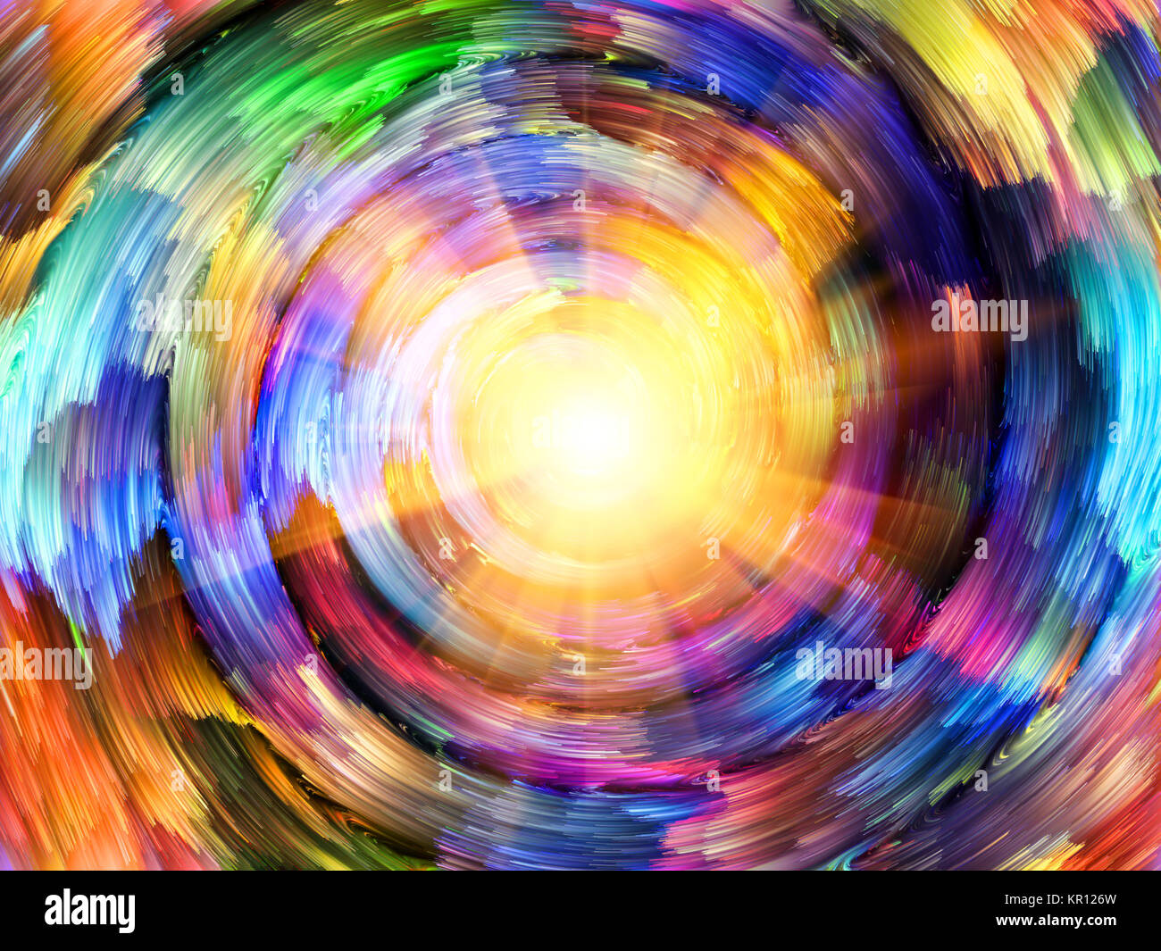 Burst Of Colors Stock Photo - Alamy