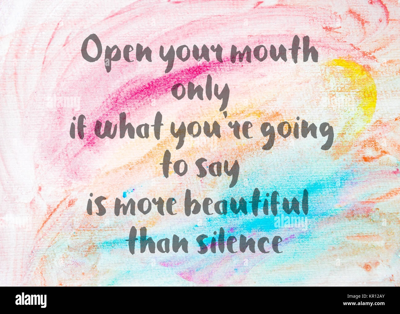 Silent Mouth Quotes Open Your Mouth Only If What You Are Going To Say