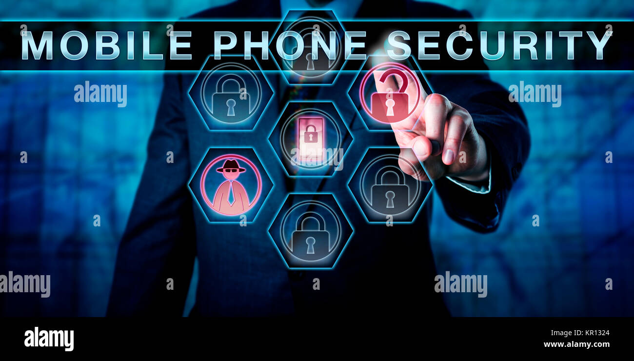Mobile phone security hi-res stock photography and images - Alamy