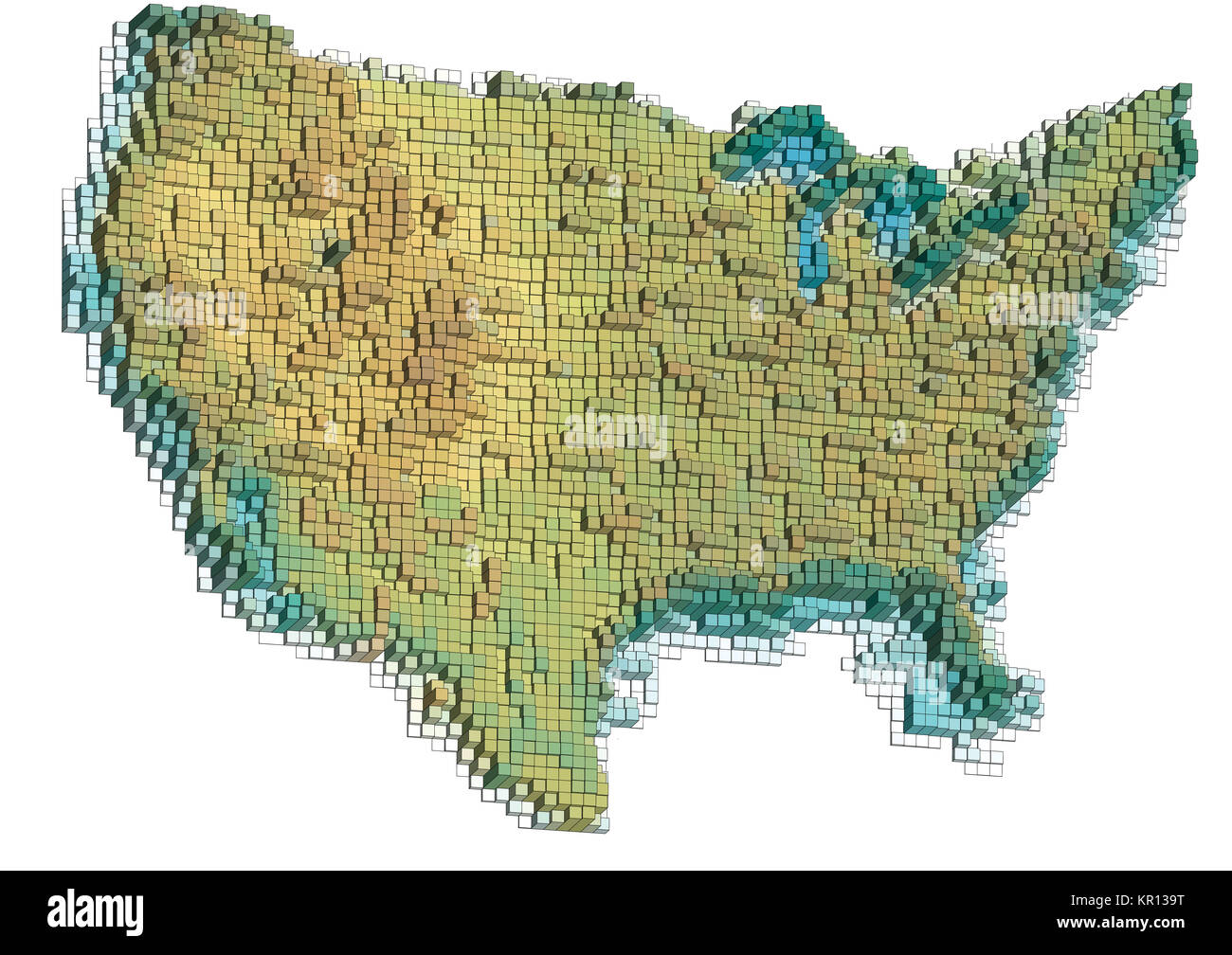 united states map Stock Photo - Alamy