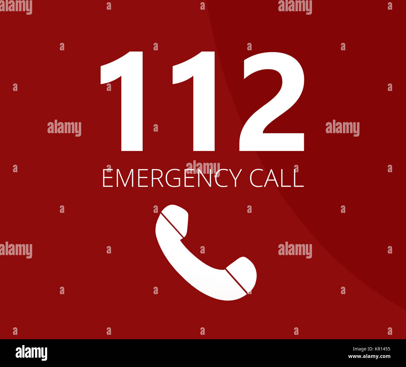emergency call 112 Stock Photo - Alamy