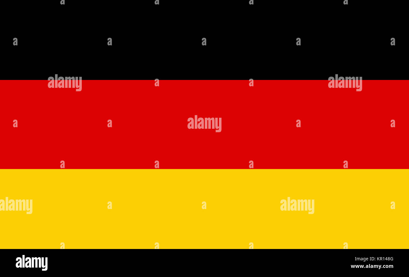 Flag of Germany black red golden yellow Stock Photo - Alamy