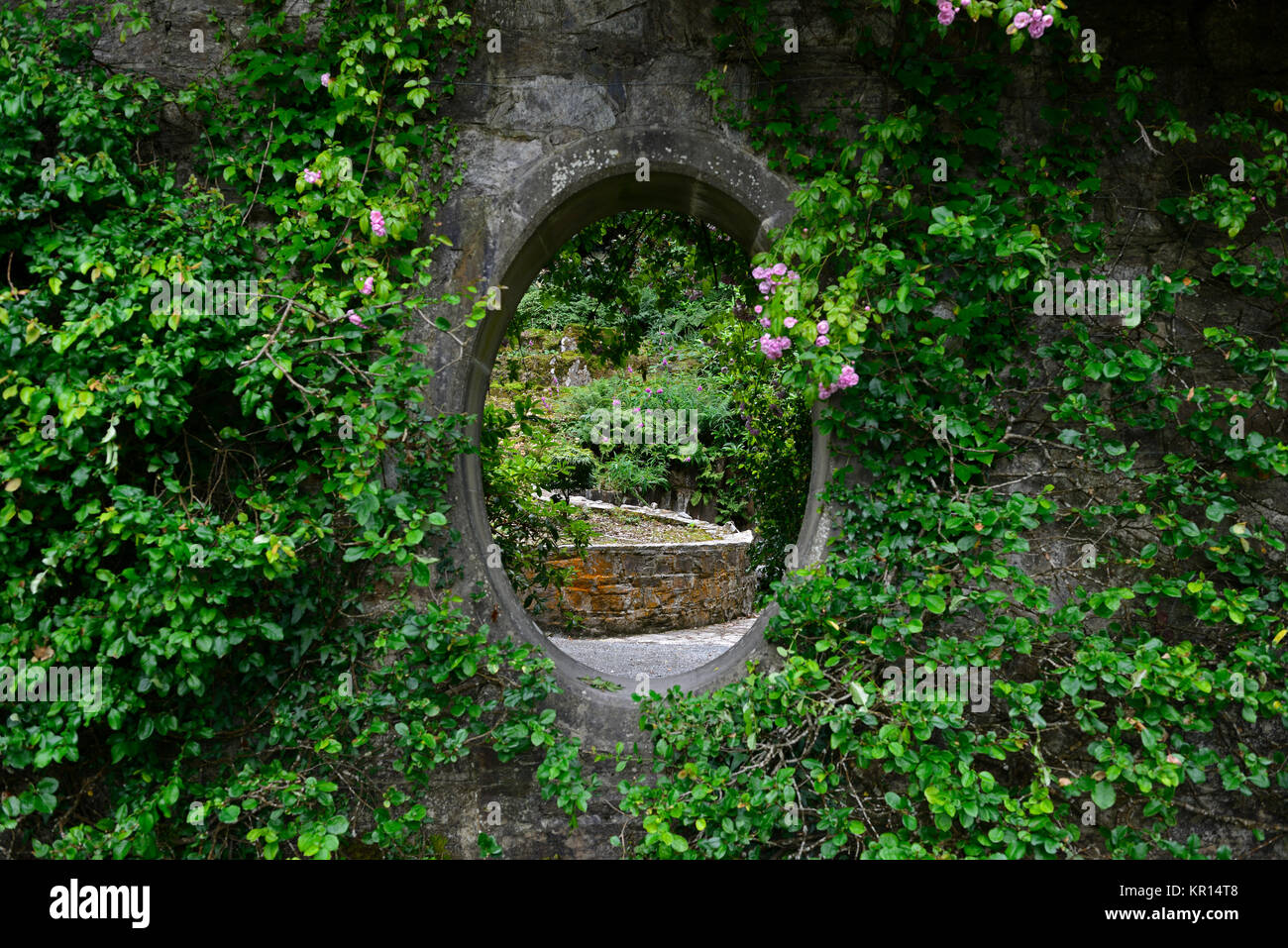 oval,window,garden,view,feature,design,viewpoint,separate,vantage ...