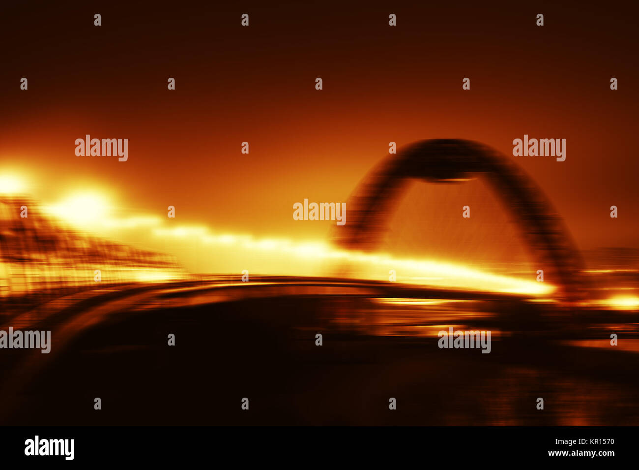 Colorful bridge abstraction Stock Photo - Alamy