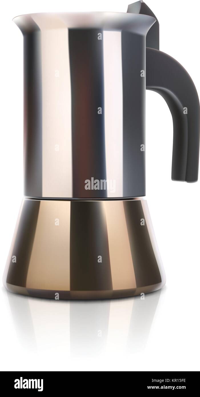 Geyser coffee maker drink Stock Vector Images - Alamy
