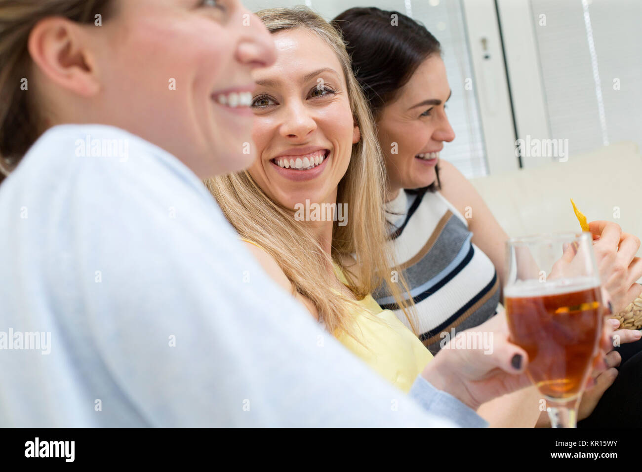 Girls Night In Stock Photo - Alamy