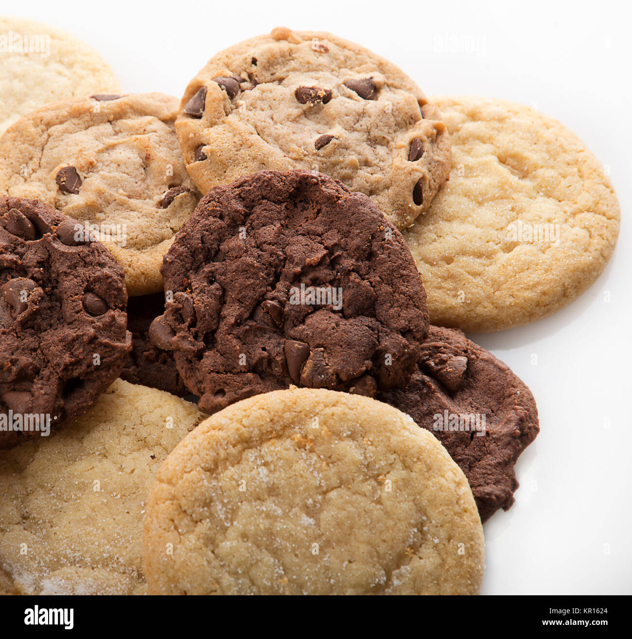 Mixed Cookies pile Stock Photo - Alamy