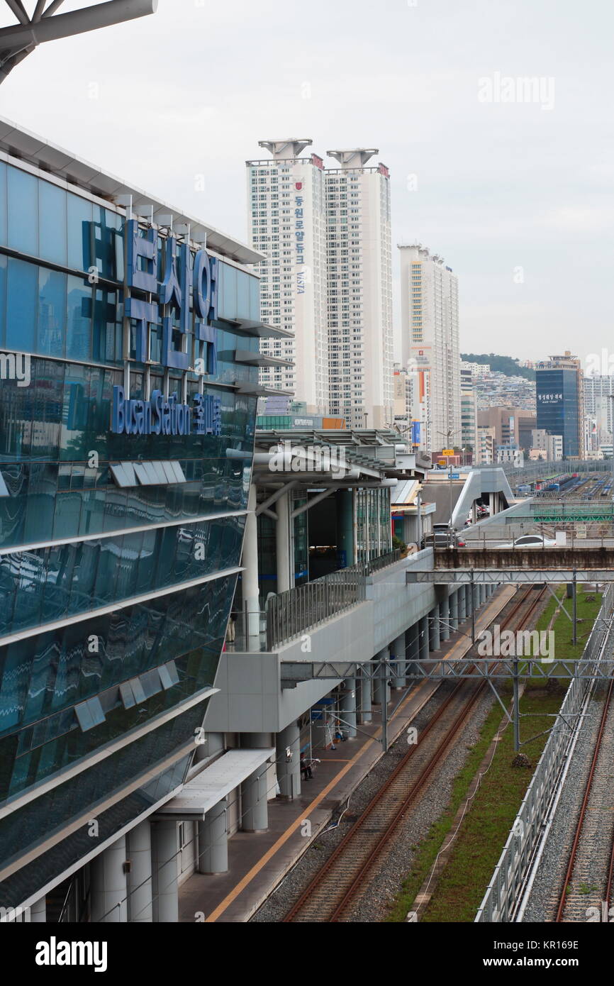 Busan railway station hi-res stock photography and images - Alamy