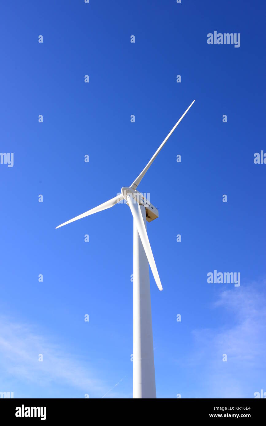 WIND TURBINES IN THE PROVINCE OF NAVARRE - SPAIN Stock Photo - Alamy