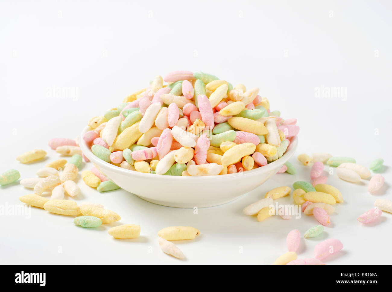 sweet puffed rice Stock Photo - Alamy