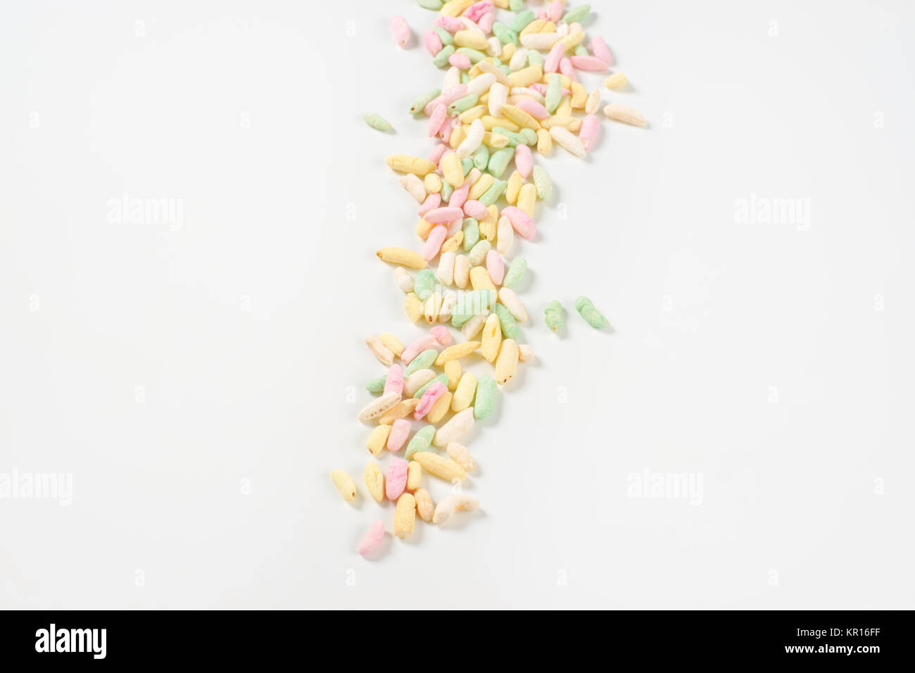 colored puffed rice Stock Photo - Alamy