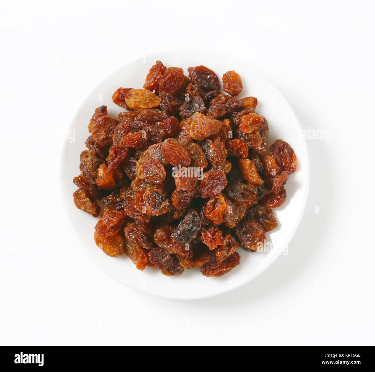plate of raisins Stock Photo - Alamy