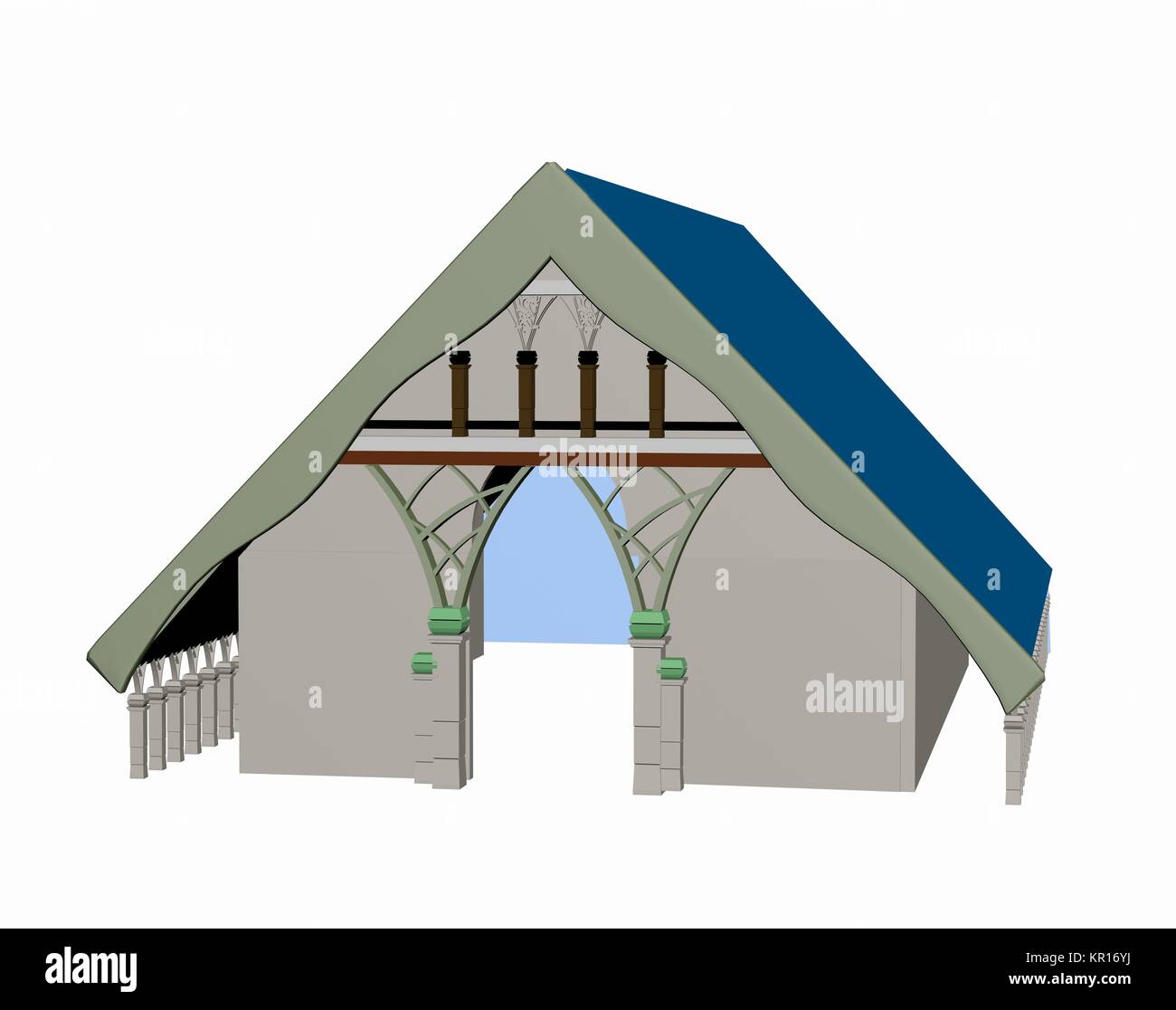 chapel released as a devotional room Stock Photo - Alamy