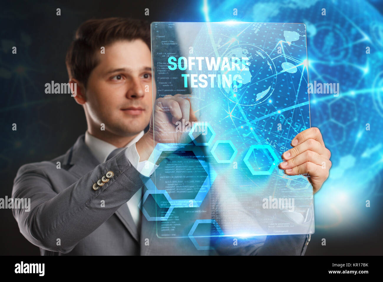 Software programmer test hi-res stock photography and images - Alamy