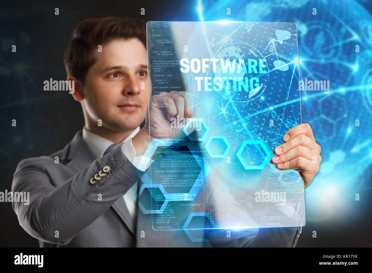 Software programmer test hi-res stock photography and images - Alamy
