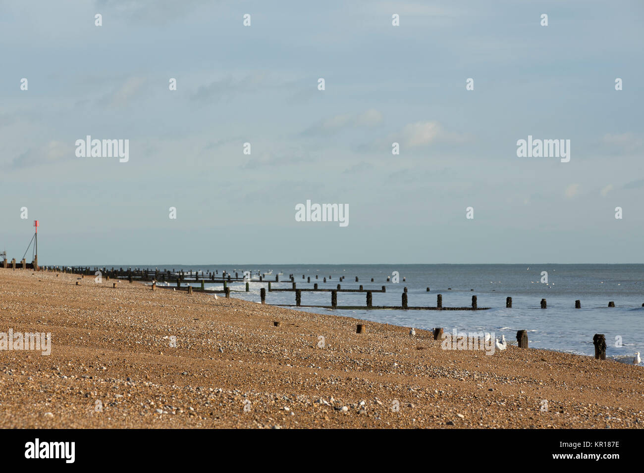Sea defence on the south coast of the British Isles. Protecting the ...