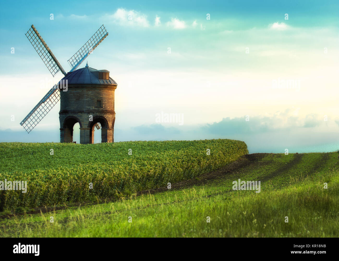 Cylindrical windmill hi-res stock photography and images - Alamy