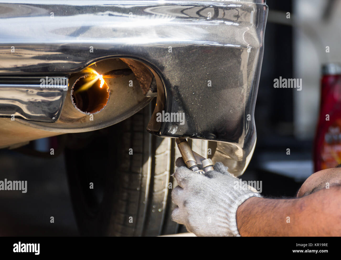 Flames for exhaust hi-res stock photography and images - Alamy