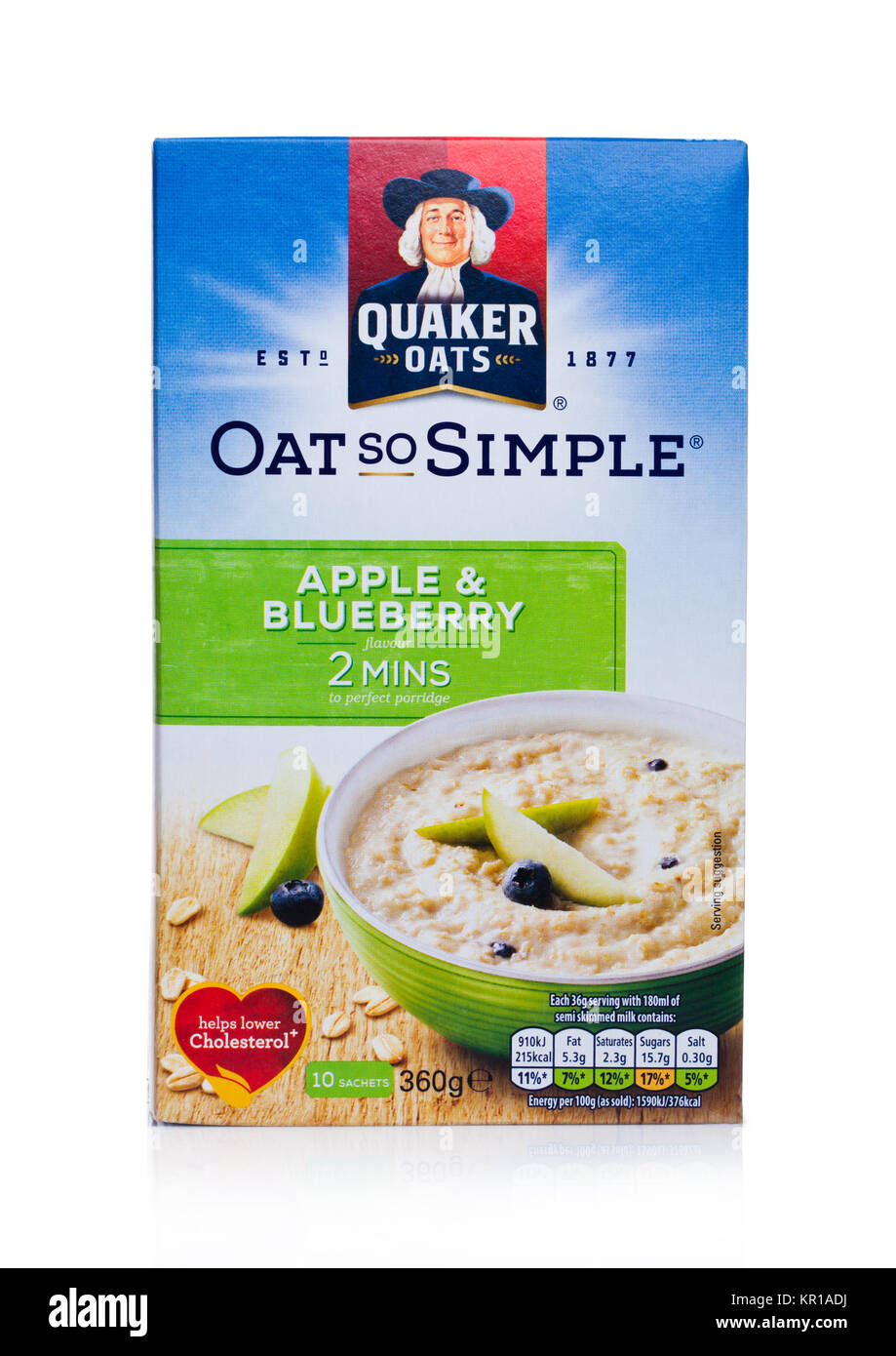 Quaker Oatmeal Box