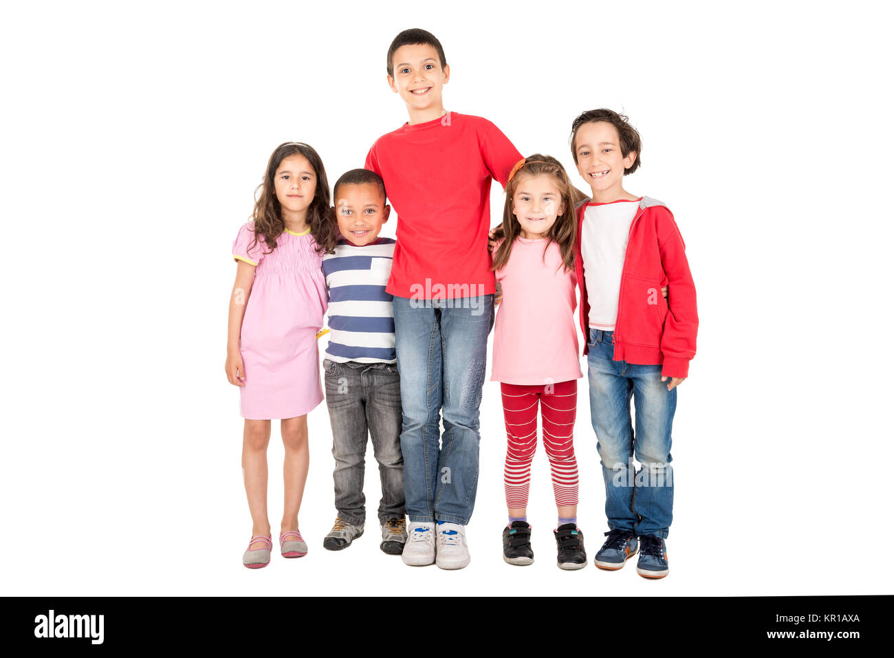 Group of children Stock Photo - Alamy