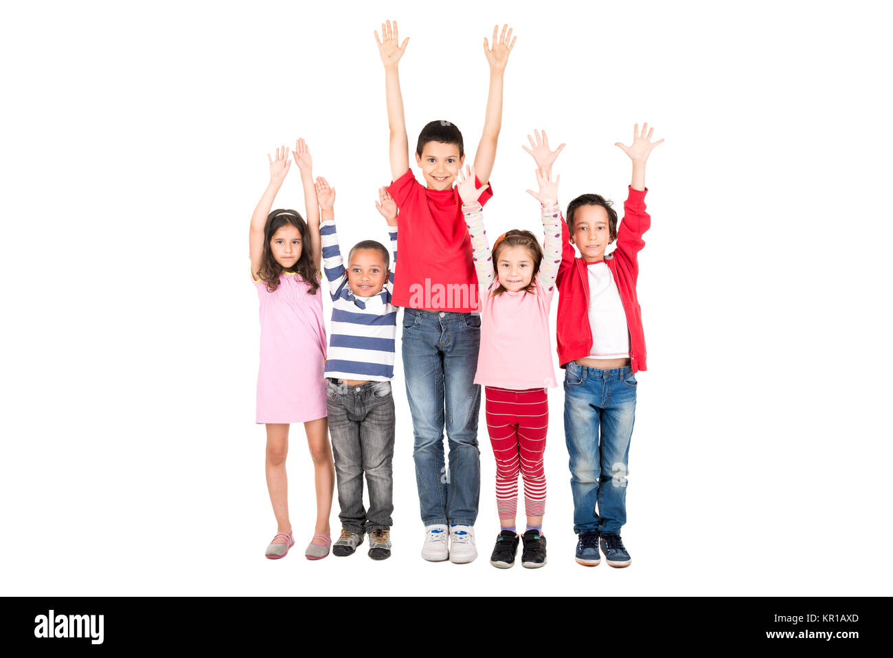 Group of children Stock Photo - Alamy