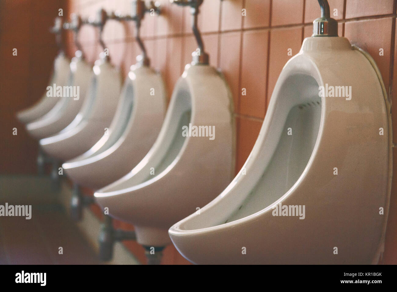 Urinals in men’s bathroom / Male urinals Stock Photo - Alamy