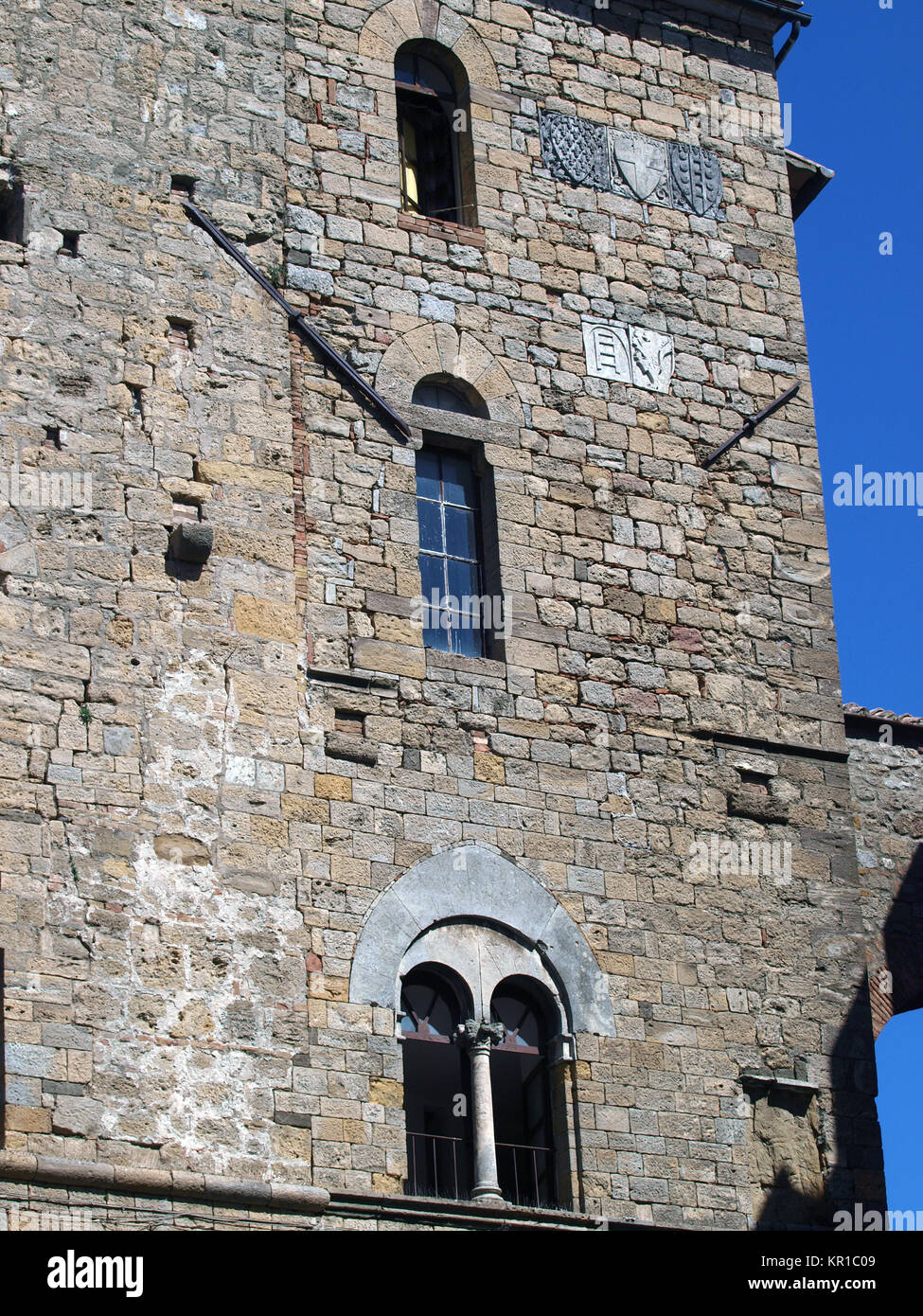 Piazza dei Priori - Volterra, Tuscany, Italy Stock Photo - Alamy