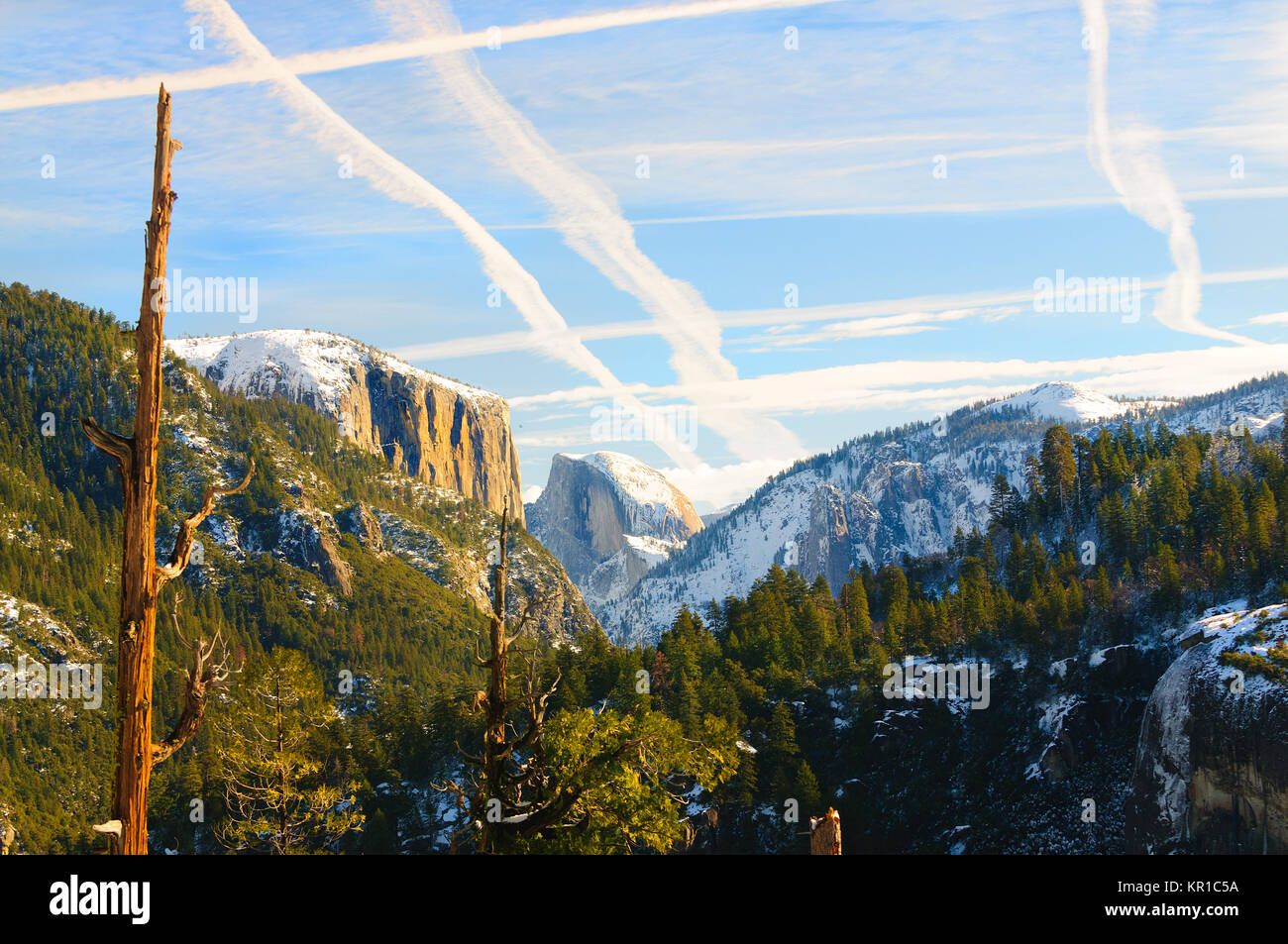 Sunset in Yosemite Stock Photo - Alamy