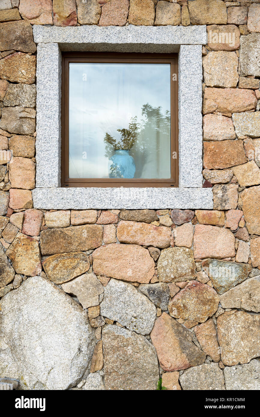 Window of Stone Stock Photo - Alamy