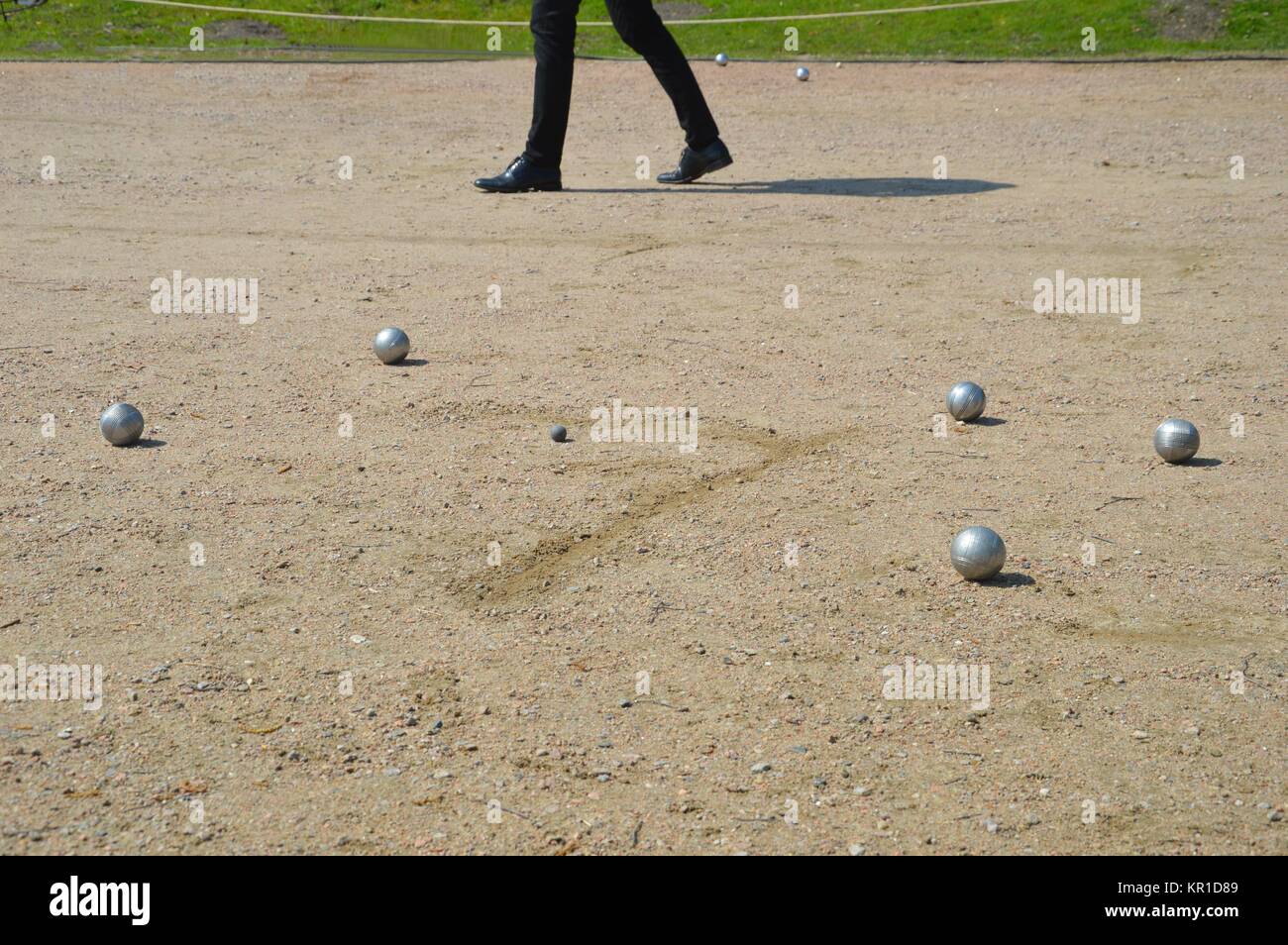 Petanque tournament hi-res stock photography and images - Alamy
