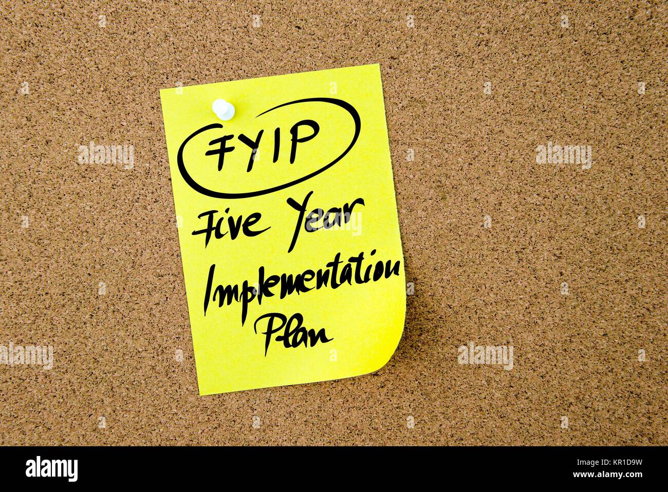 Business Acronym FYIP Five Year Implementation Plan Stock Photo - Alamy