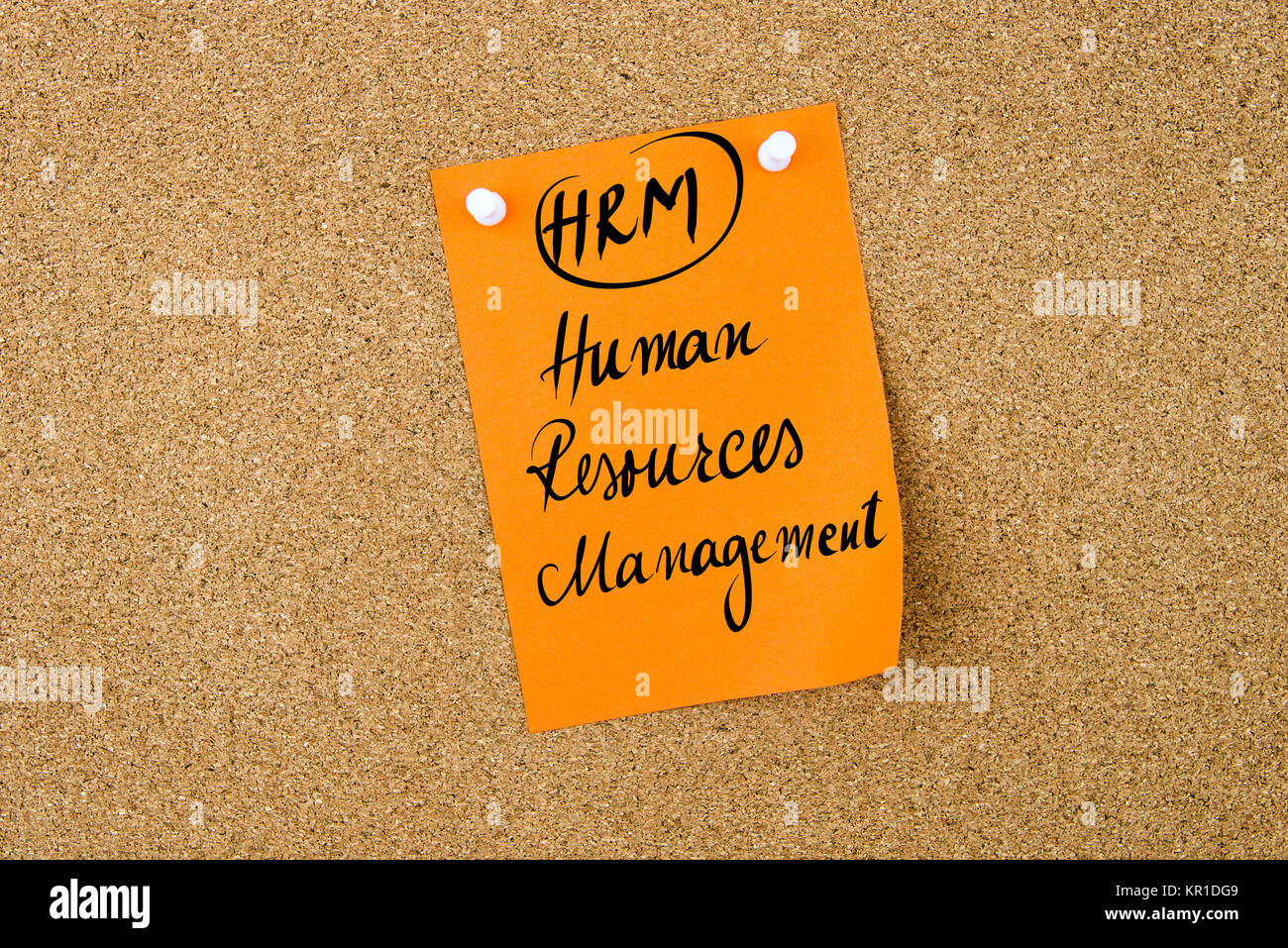 Business Acronym HRM Human Resources Management Stock Photo - Alamy