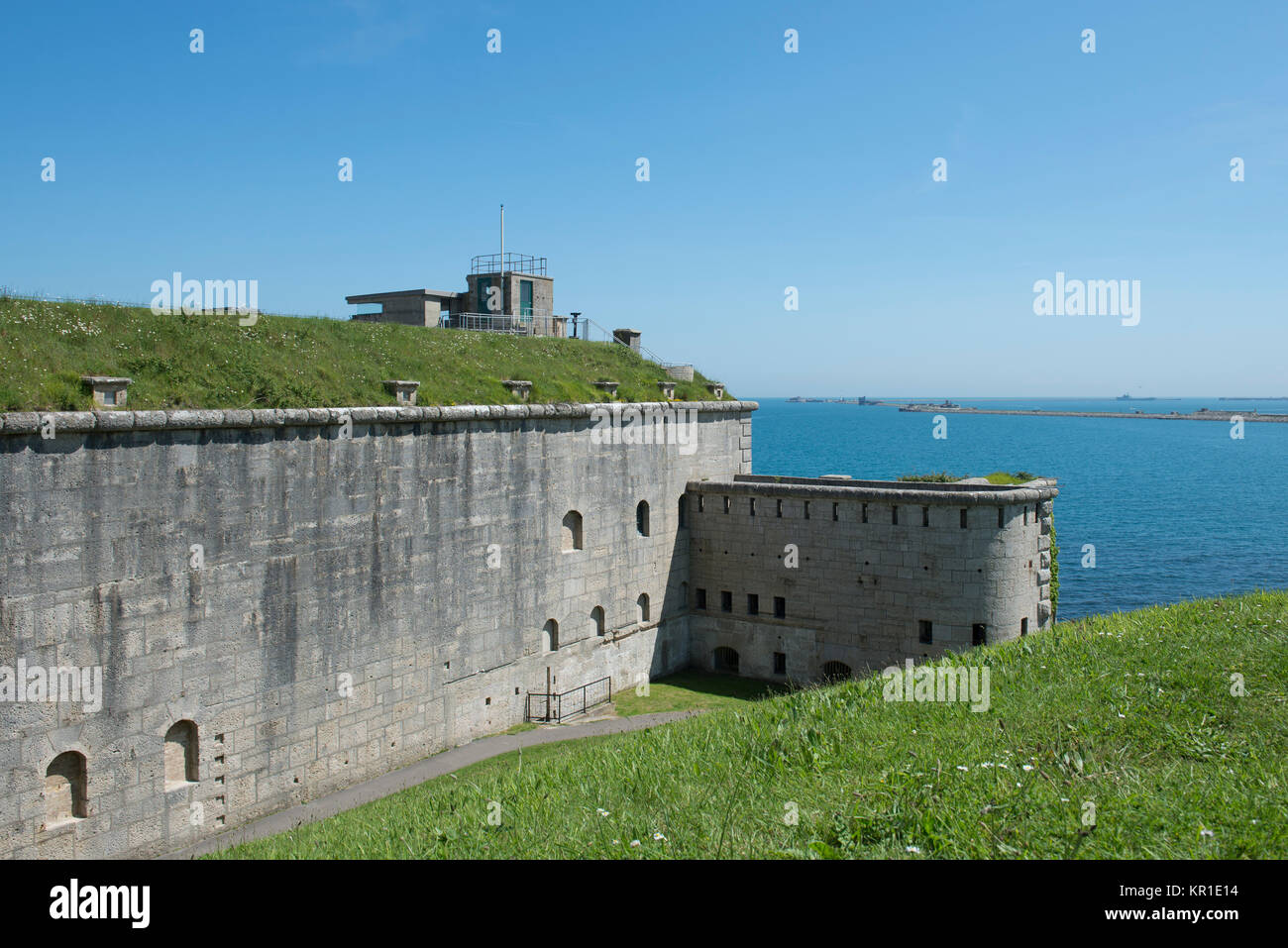 Nothe Fort, located at the entrance to Weymouth Harbour in Dorset, was ...