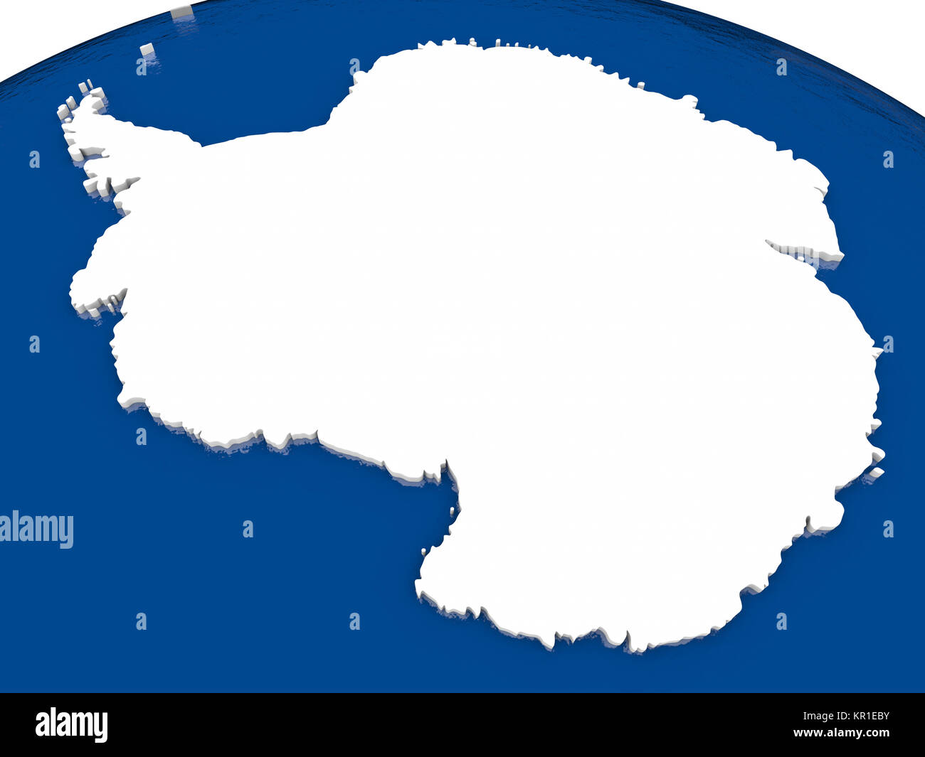 Antarctica flag map hi-res stock photography and images - Alamy