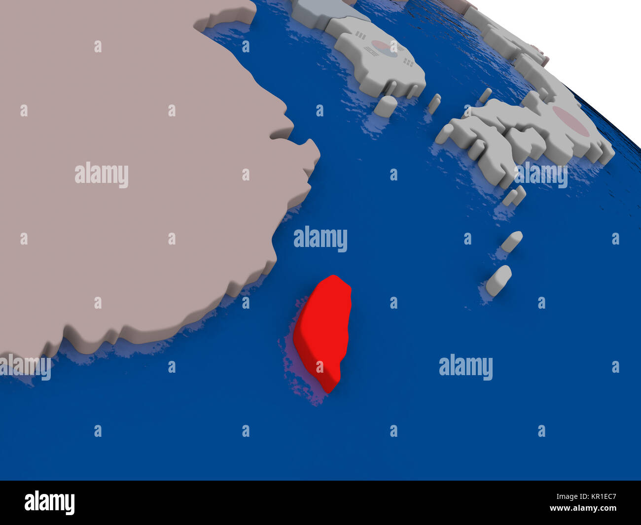 Flags taiwan world map hi-res stock photography and images - Alamy