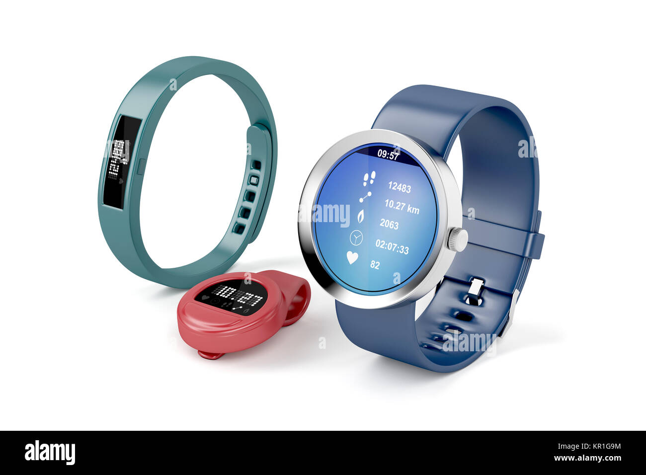 Different types of activity trackers Stock Photo - Alamy Different types of activity trackers Stock Photo - Alamy