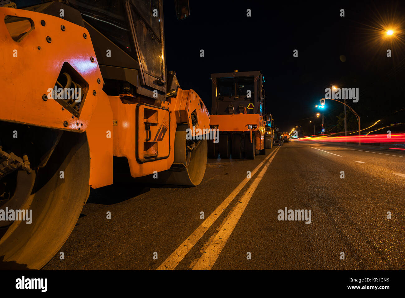 repairing the road Stock Photo - Alamy