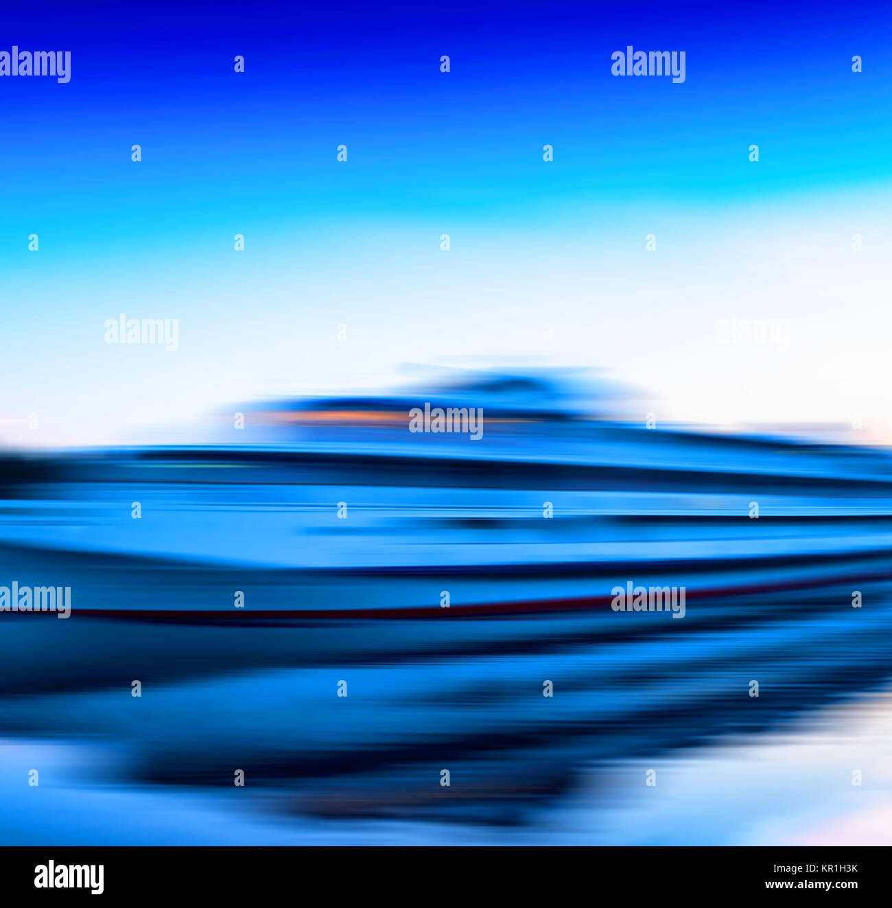 Horizontal vivid vibrant moving ship boat motion abstraction bac Stock ...