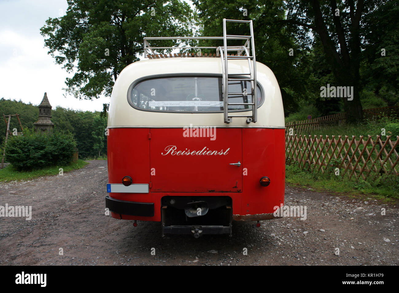 Oldtimer-Omnibus, Witzenhausen, Hessen, Deutschland Stock Photo - Alamy