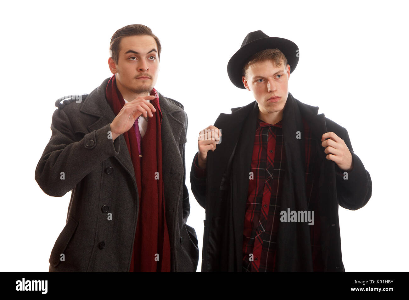 two young man Stock Photo - Alamy