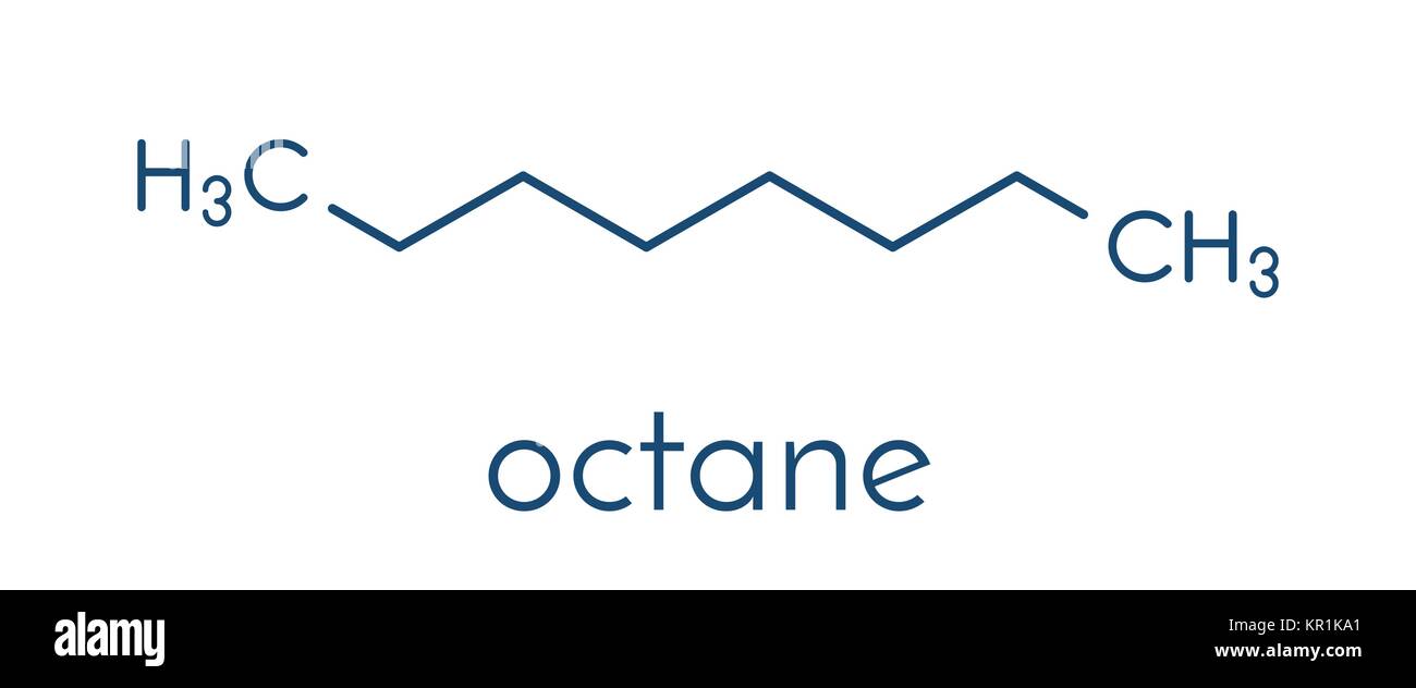 Structural Formula Of Octane