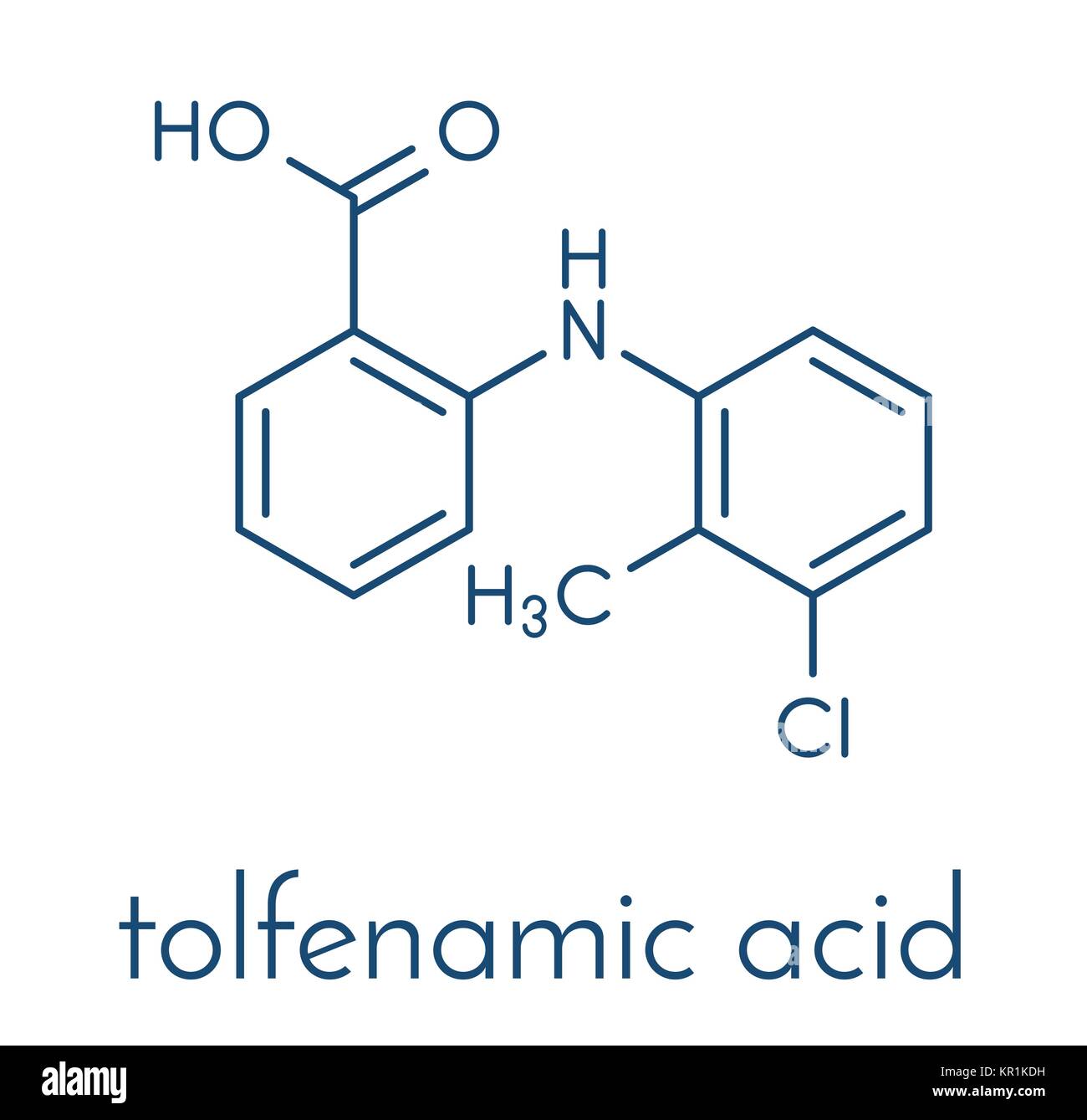 Tolphenamic Stock Vector Images - Alamy