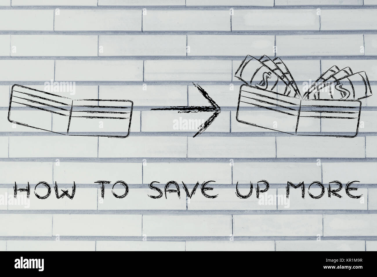 how to save up more Stock Photo - Alamy